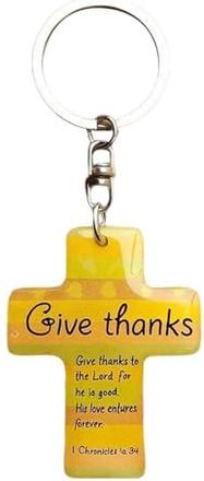 Generico Porte-cl&eacute;s chr&eacute;tien en bois avec verset biblique de J&eacute;sus, breloque religieuse pour sac &agrave; main, sac &agrave; dos, bagages, voyage, &eacute;cole, &eacute;glise, f&ecirc;te, anniv