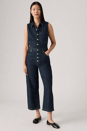 Levi's Combinaison Sans Manche Lightweight - Femme - Bleu / Reign Of The Rinse - XS