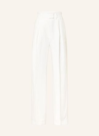 Anine Bing Anine Bing Marlenehose Lou Mit Leinen weiss