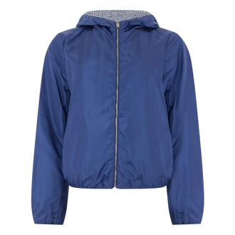 Moorer Windbreaker Jacke - - Jackets - Damen - Blau - S