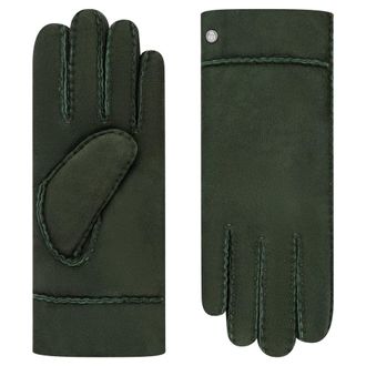 Roeckl Damen Helsinki Lederhandschuhe, Pine, 6.5