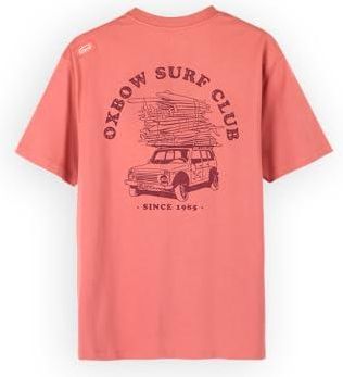 Oxbow Tee-shirt manches courtes eco PACKED Hiver 2025 Manches courtes, Col rond, Motif sur le dos