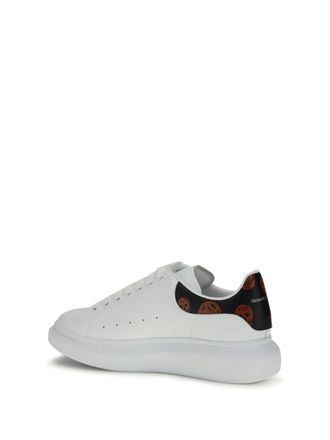 Alexander McQueen Mens Sneakers Oversize White-Black-Red Trainers White/black/red