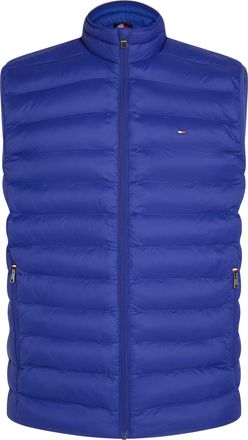 Tommy Hilfiger Herren Weste Packable Recycled Vest Stehkragen, Blau (Wedge Blue), XXL