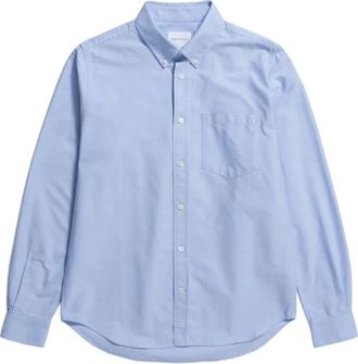 Norse Projects chemise &agrave; manches longues - Bleu