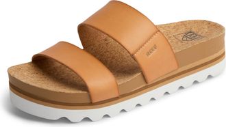 Reef Plateausandalen Damen Cushion Vista HI, Natural, 38 EU