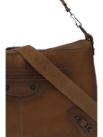 Balenciaga Le City Shoulder Bag - Brown