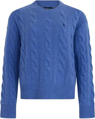 Polo Ralph Lauren Femme, Pulls, Bleu, Taille: 36 FR Tricots