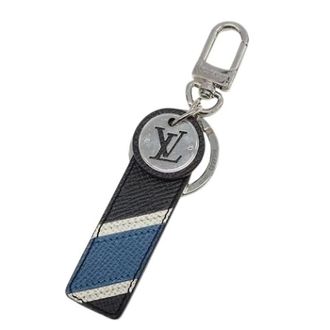 Louis Vuitton unisex, Pre-owned, Noir, Taille: ONE Size Porte-cl&eacute;s en tissu Pre-owned