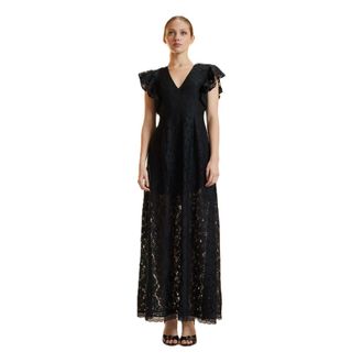 Cynthia Rowley Maxi Kleider - - Dresses - Damen - Schwarzk - L