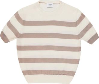 Cruna Femme, Pulls, Multicolore, Taille: 46 FR Nina Stripes T-Shirt