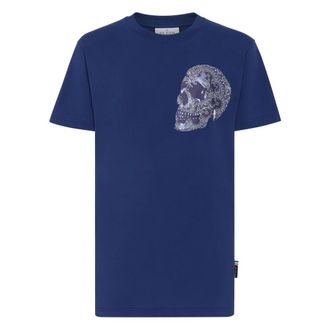 Philipp Plein Herren, Oberteile, Blau, 2XLGr&ouml;&szlig;e