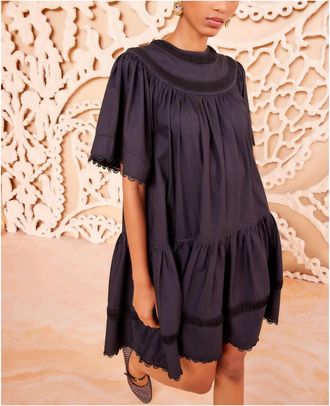 Ulla Johnson Robe Oumi Popeline de Coton Ulla Johnson