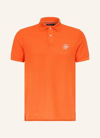 Tommy Hilfiger Piqu&eacute;-Poloshirt Regular Fit orange