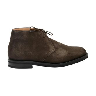 Churchs Stilvolle Braune Wildleder Stiefeletten - - Shoes - Herren - Braun - 39 EU