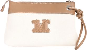 Max Mara Femme, Sacs, Beige, Taille: ONE Size Sacs &agrave; &eacute;paule