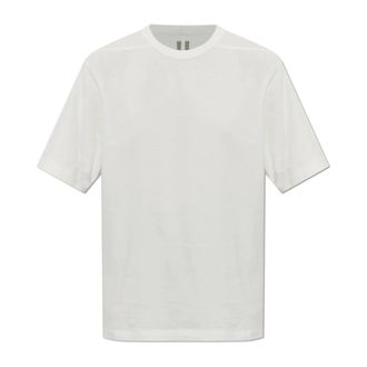 Rick Owens Femme, Tops, Blanc, Taille: 40 FR T-shirt blanc &agrave; col rond