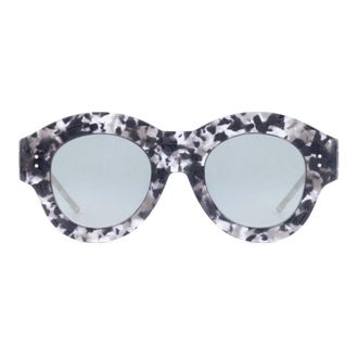 Thom Browne Elegante runde Sonnenbrille in Dunkelgrau - - Accessories - Damen - Grau - ONE SIZE