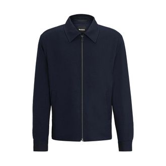 HUGO BOSS Homme, Vestes, Bleu, Taille: XL Chemise Veste &Eacute;l&eacute;gante