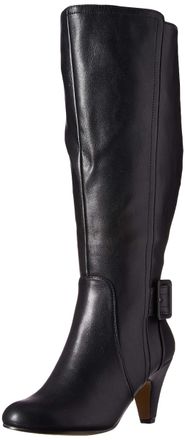 Bella Vita Damen Troy Ii Plus Dress Wide Calf Boot Kniehohe Stiefel, Schwarz, 38 EU Weit