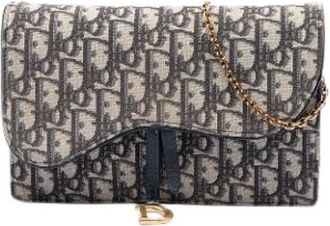 Dior Sac bandouli&egrave;re vintage doccasion - Femme - Pre-owned - Bleu - Taille: ONE Size