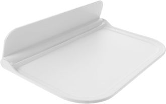 BESPORTBLE SHINEOFI Klappbares Badezimmer Wandregal aus Kunststoff Wei&szlig; Gro&szlig;z&uuml;giges Wandmontiertes Aufbewahrungsregal f&uuml;r Handt&uuml;cher Toilettenpapier und Kleinigk