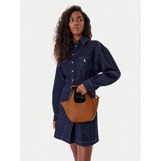 Guess Handtasche Guess Calista Mini HWBG73 34750 Braun