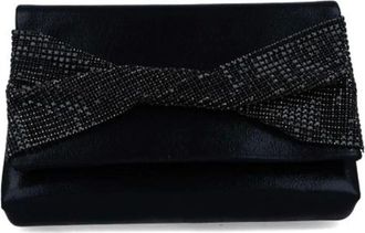 Menbur Femme, Sacs, Noir, Taille: ONE Size Pochette fiocco a strass