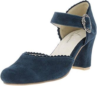 Hirschkogel 3005715, Escarpins Bout fermé Femme Bleu foncé 38 EU