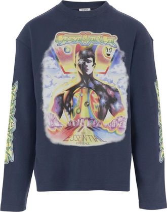 Casablanca Herren, Oberteile, Blau, 2XLGr&ouml;&szlig;e