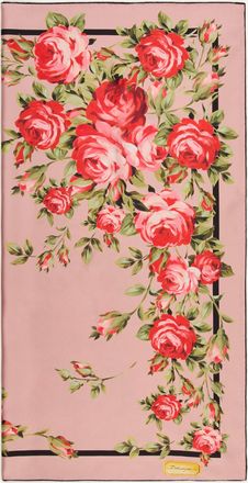 Dolce & Gabbana Seidentuch rosa