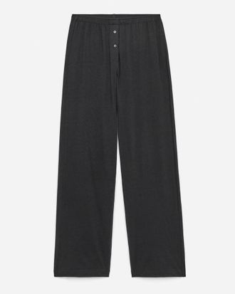 Arket Flie&szlig;ende Hose Aus Baumwollmischung -Grau