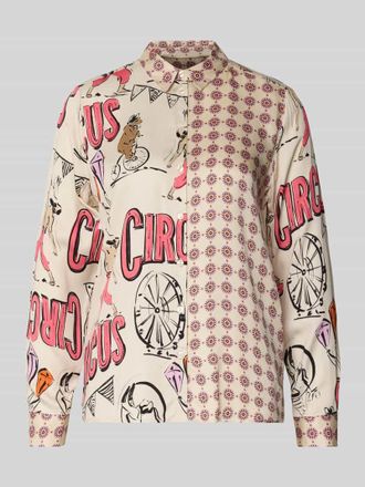 Milano Hemdbluse mit Knopfleiste