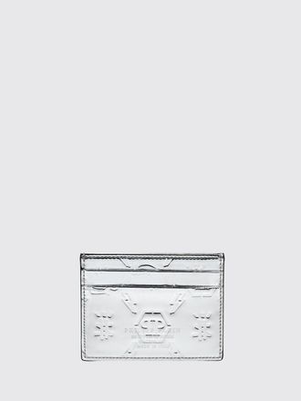 Philipp Plein Portefeuille Homme couleur Argent