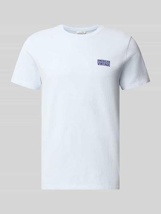 American Vintage T-Shirt mit Logo und Rundhalsausschnitt Modell YKOBOW