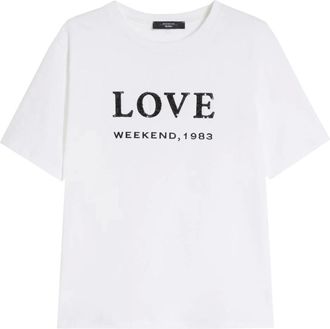 Weekend Femme, Tops, Blanc, Taille: 42 FR Wkdagile