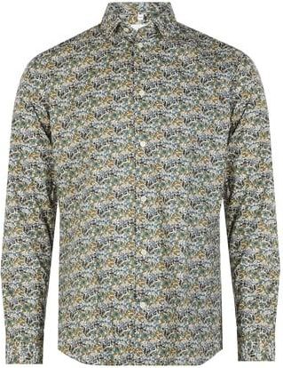 Au Printemps Paris Chemise imprimée en coton Dropico