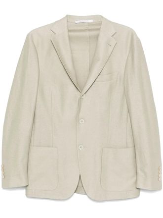 Eleventy blazer à simple boutonnage - Vert