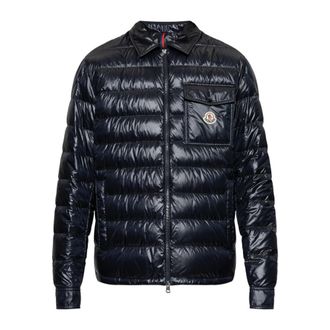 Moncler Homme, Vestes, Bleu, Taille: 3XL Mourillon Down Jacket