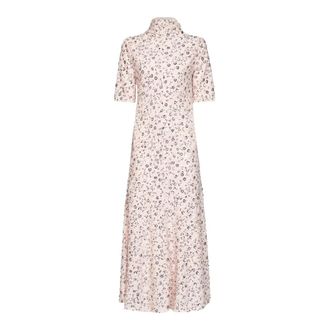 Paco Rabanne Midi-Kleid mit Kristallbesatz - - Dresses - Damen - Rosa - M