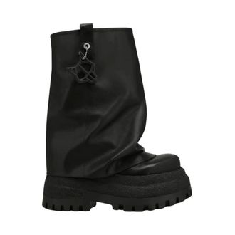 Naked Wolfe Bottes &agrave; plateforme Disturb - Femme - Chaussures - Noir - Taille: 39 EU