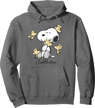 Peanuts Snoopy Woodstock Cuddle Time Pullover Hoodie