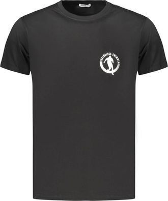 Dirk Bikkembergs Homme, Tops, Noir, Taille: XL T-shirt &agrave; manches courtes Pupino Bikkembergs