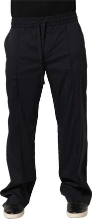 Dolce & Gabbana Homme, Pantalons, Noir, Taille: M Pantalon de jogging