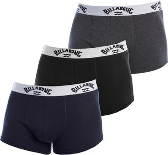 Billabong Homme, Sous-v&ecirc;tements, Multicolore, Taille: L Boxers - Lot de trois
