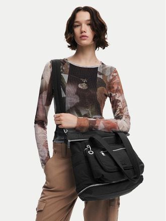 Desigual Rucksack 24WAKY08 Schwarz