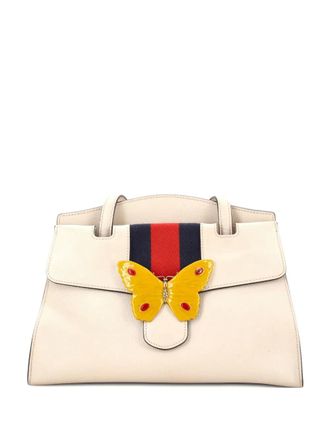 Gucci Totem Top Handle Bag Leather Medium tote bag - Tons neutres