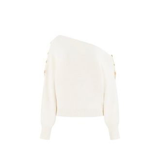 Guess Pull en maille col asym&eacute;trique