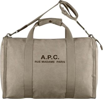 A.P.C. A.p.c., Homme, Sacs, Vert, Taille: ONE Size Sac de sport R&eacute;cup&eacute;ration