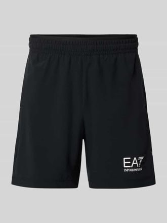 Emporio Armani Shorts mit Logo und elastischem Bund